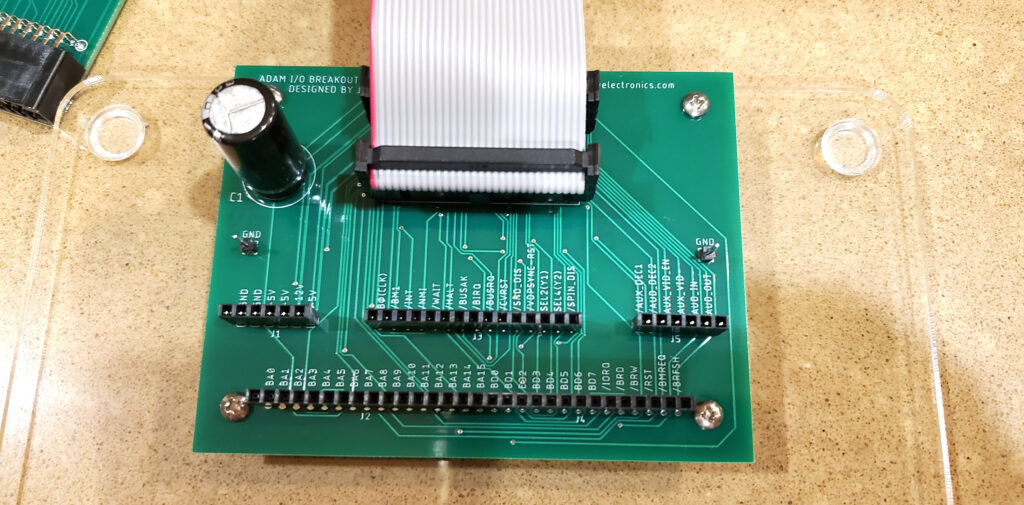 Coleco ADAM Expansion I/O - Breakout Extender Board Set