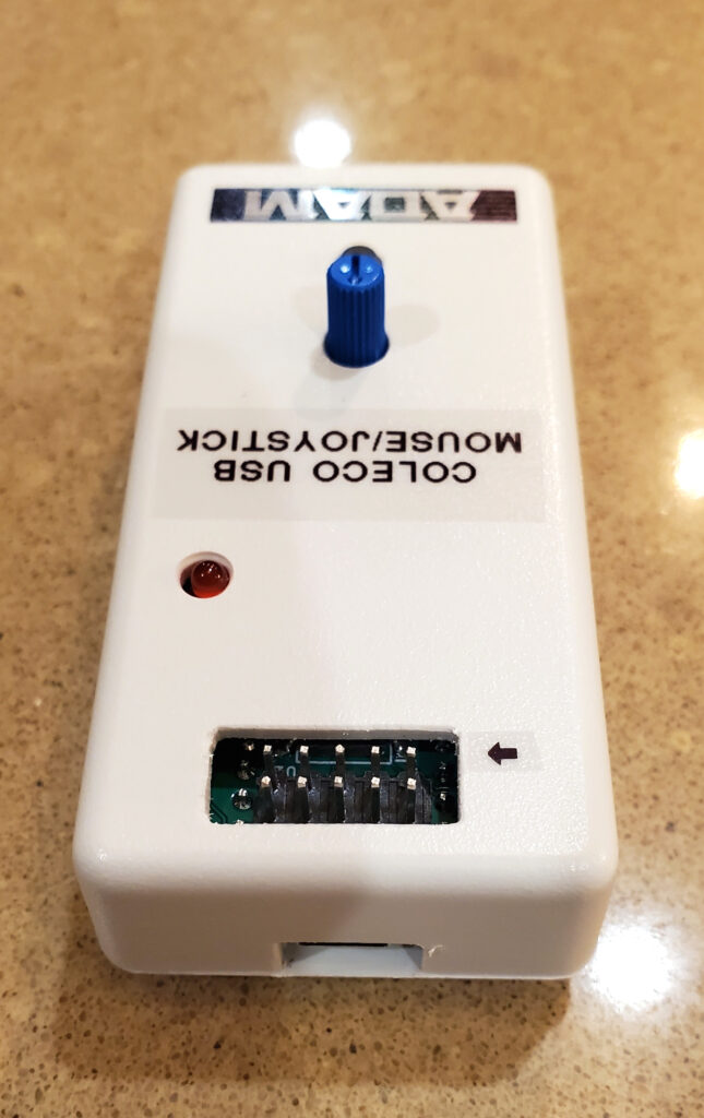 Coleco ADAM Mouse Joystick USB Adapter